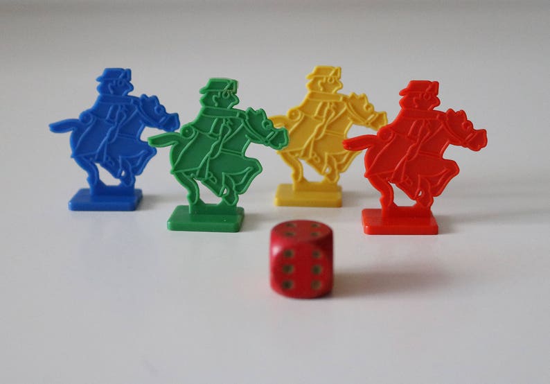 POW cowboy board game by Waddington | Etsy