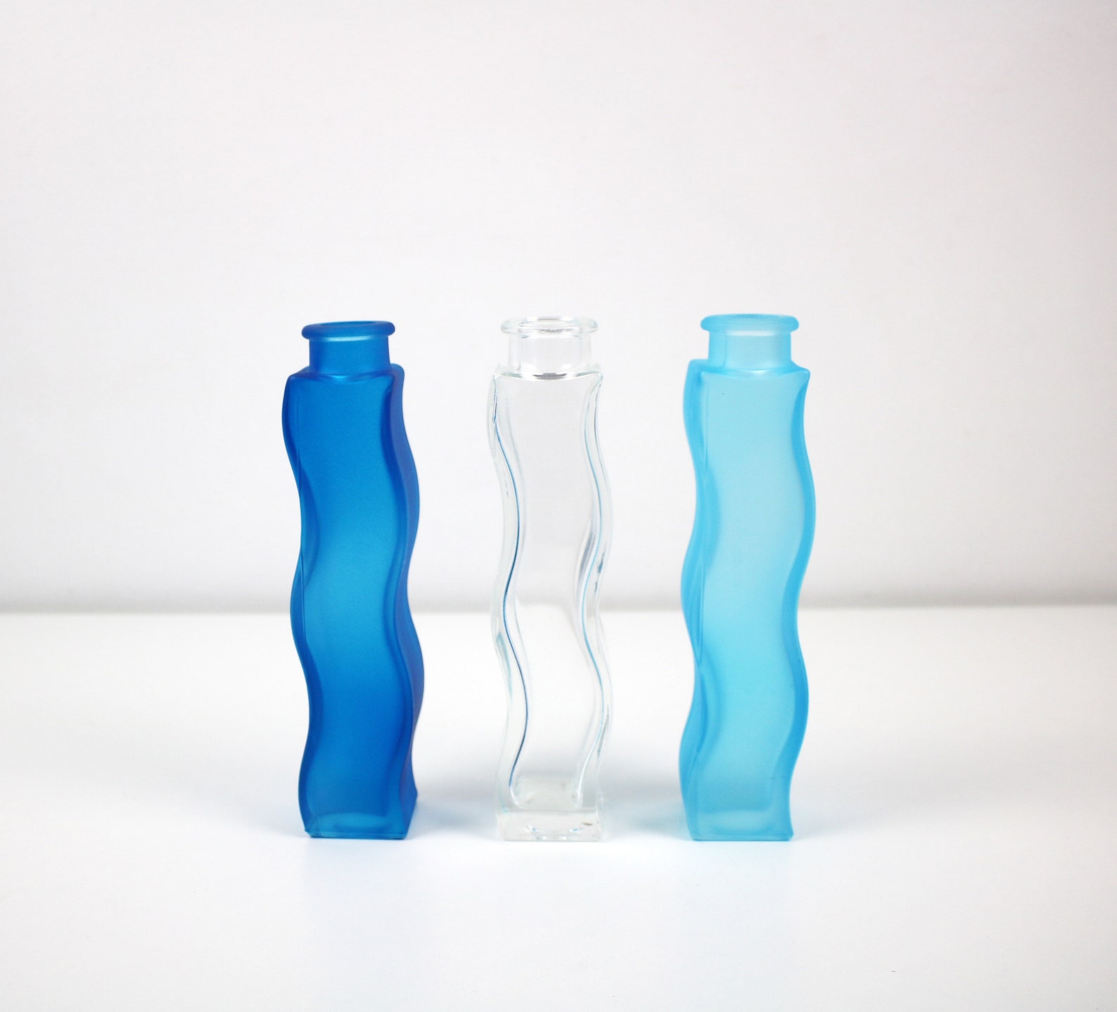 Single 1990s IKEA Bud Vase Skamt Skämt Wavy Bud Stem Vase in - Etsy UK