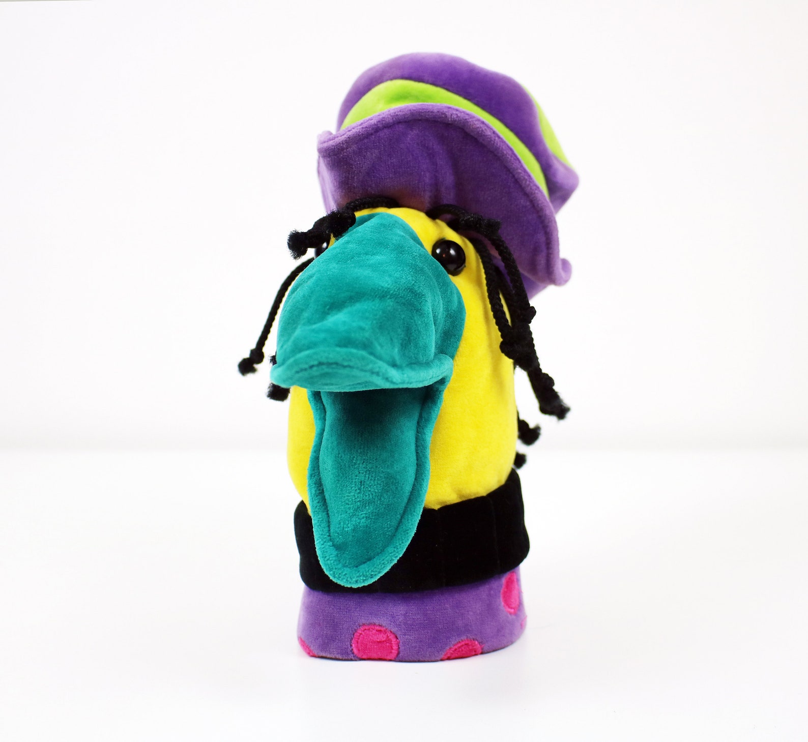 1990s Manhattan Toy Co. Funkadelic Bird Hand Puppet - Etsy UK
