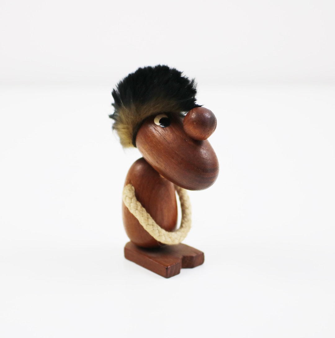1950s 60s Teak Gonk in the Style of Hans Bolling Pessimist - Etsy