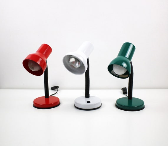 Vintage Bendy Goose Neck Desk Lamps Working Order Choice - Etsy UK