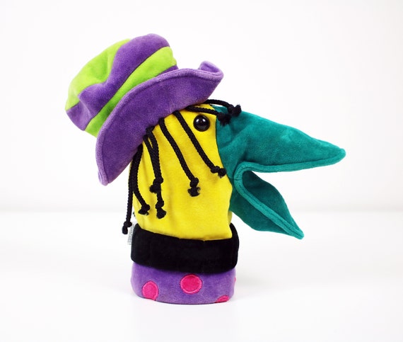 1990s Manhattan Toy Co. Funkadelic Bird Hand Puppet | Etsy UK