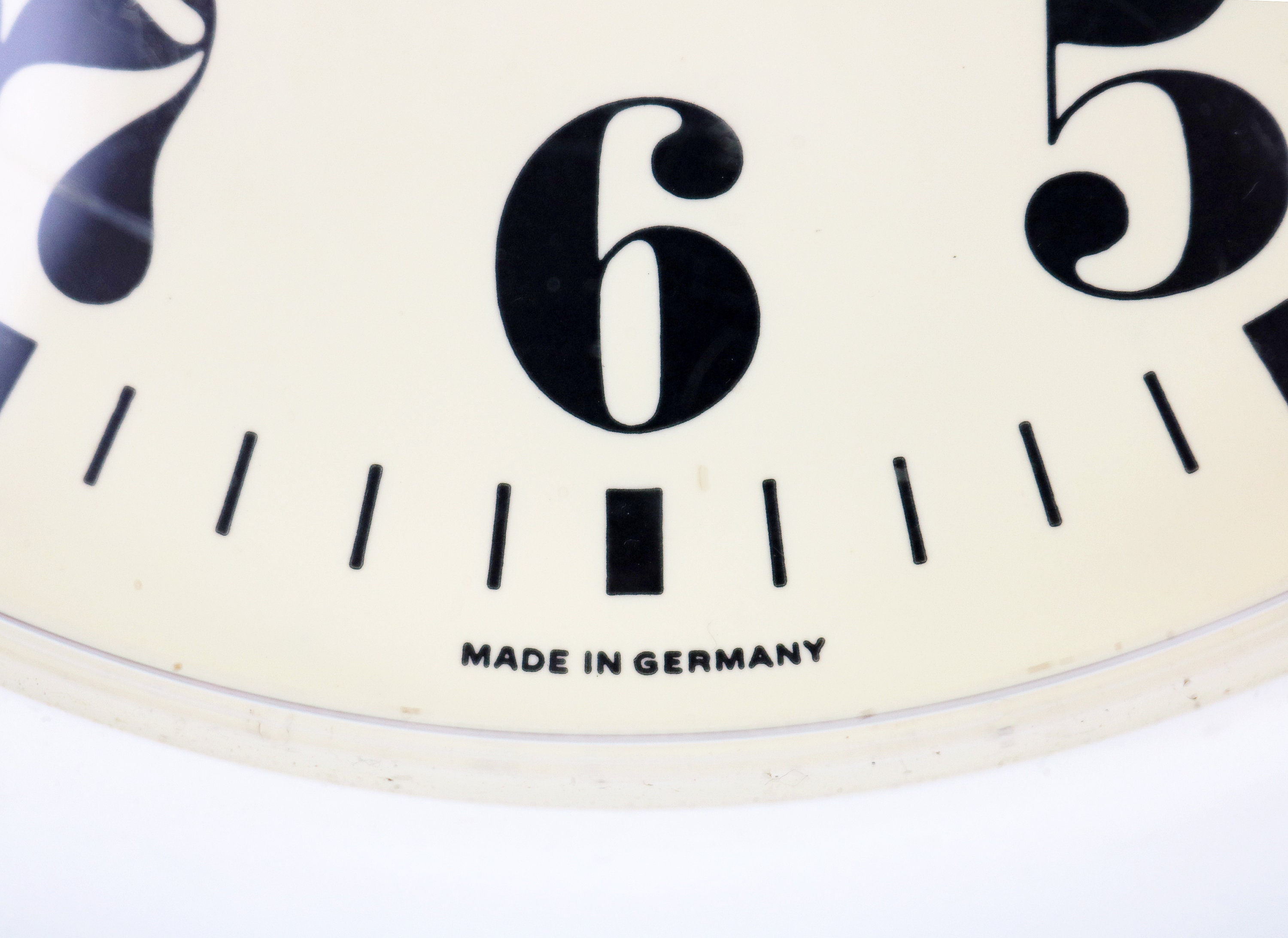 Rare Staiger West Germany 1970s Space Age White Plastic Quartz - Etsy