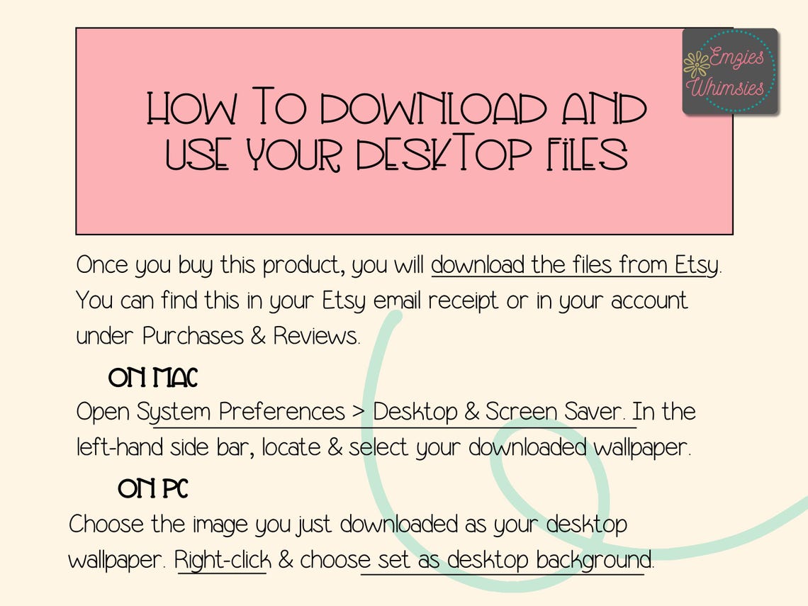 2025 Monthly Desktop Wallpaper Bundle | Set of 12 Wallpapers | Computer ...