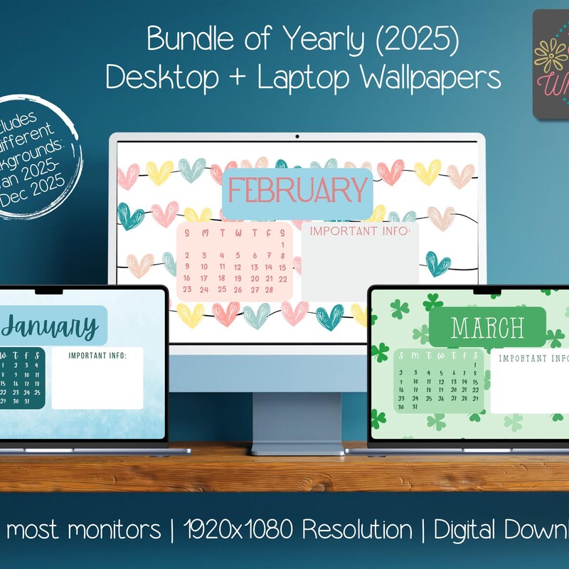 2025 desktop wallpaper 2025 kalender desktop hintergrund computer ...