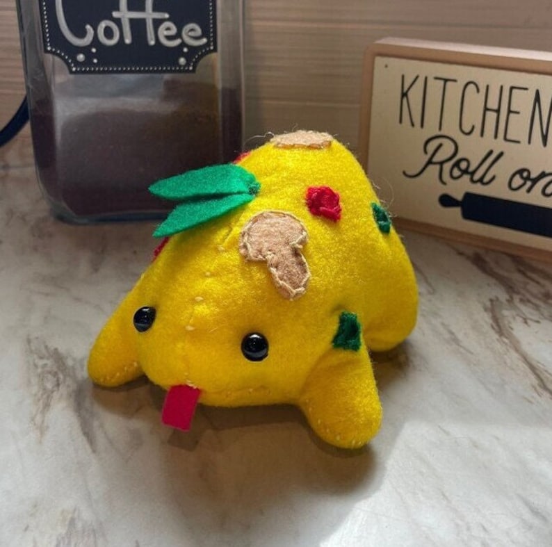 Tasty Frogs MULTIPLE STYLES Felt Frog Felt Plushie - Etsy