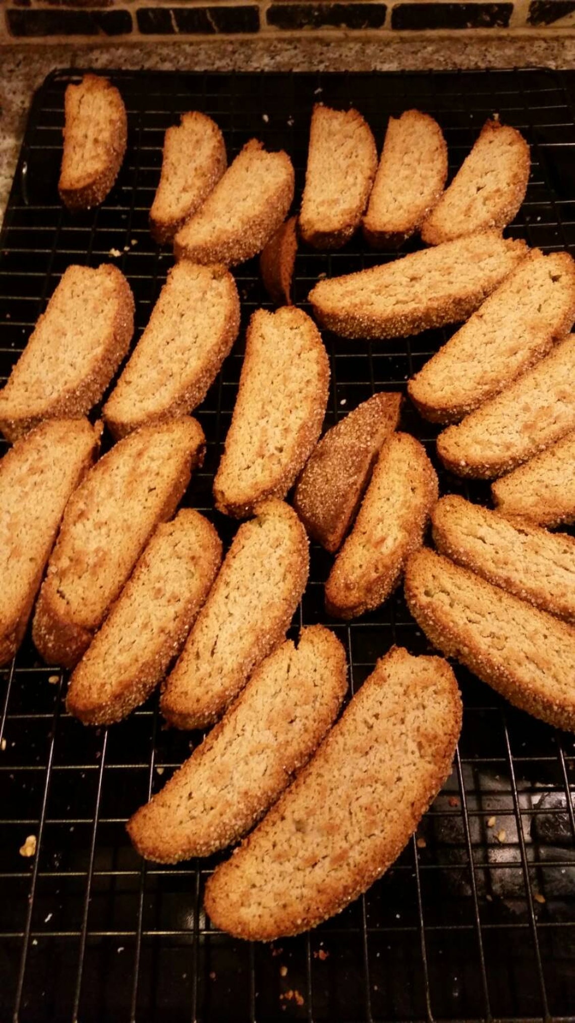 Homemade Italian Snickerdoodle Biscotti - 24 Cookies - Etsy