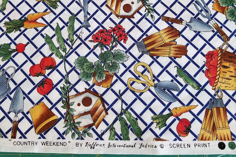 Country Weekend by Hoffman Fabrics Quilt/craft Fabric - Etsy