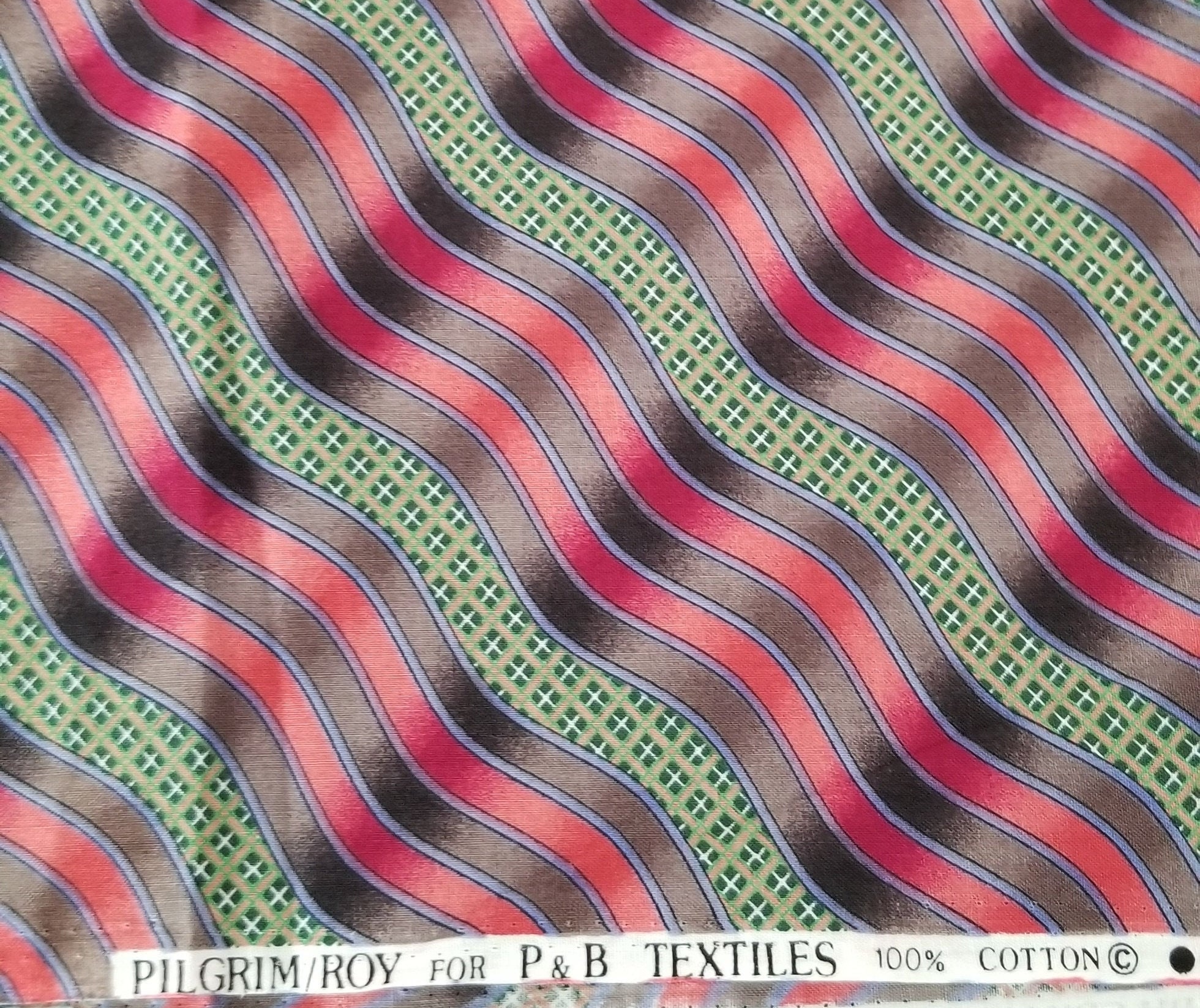 Pilgrim/Roy For P&B Textiles Quilt/Craft Fabric Vintage | Etsy