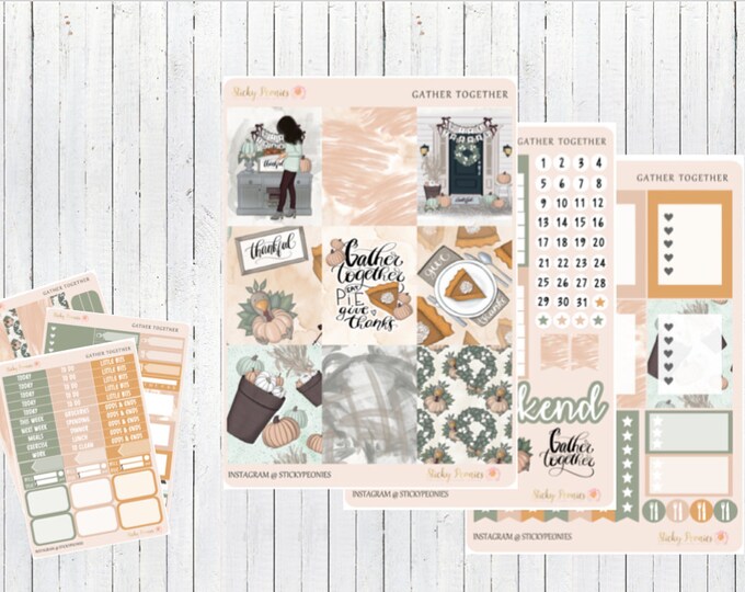 Functional And Cute Planner Stickers By Stickypeonies On Etsy