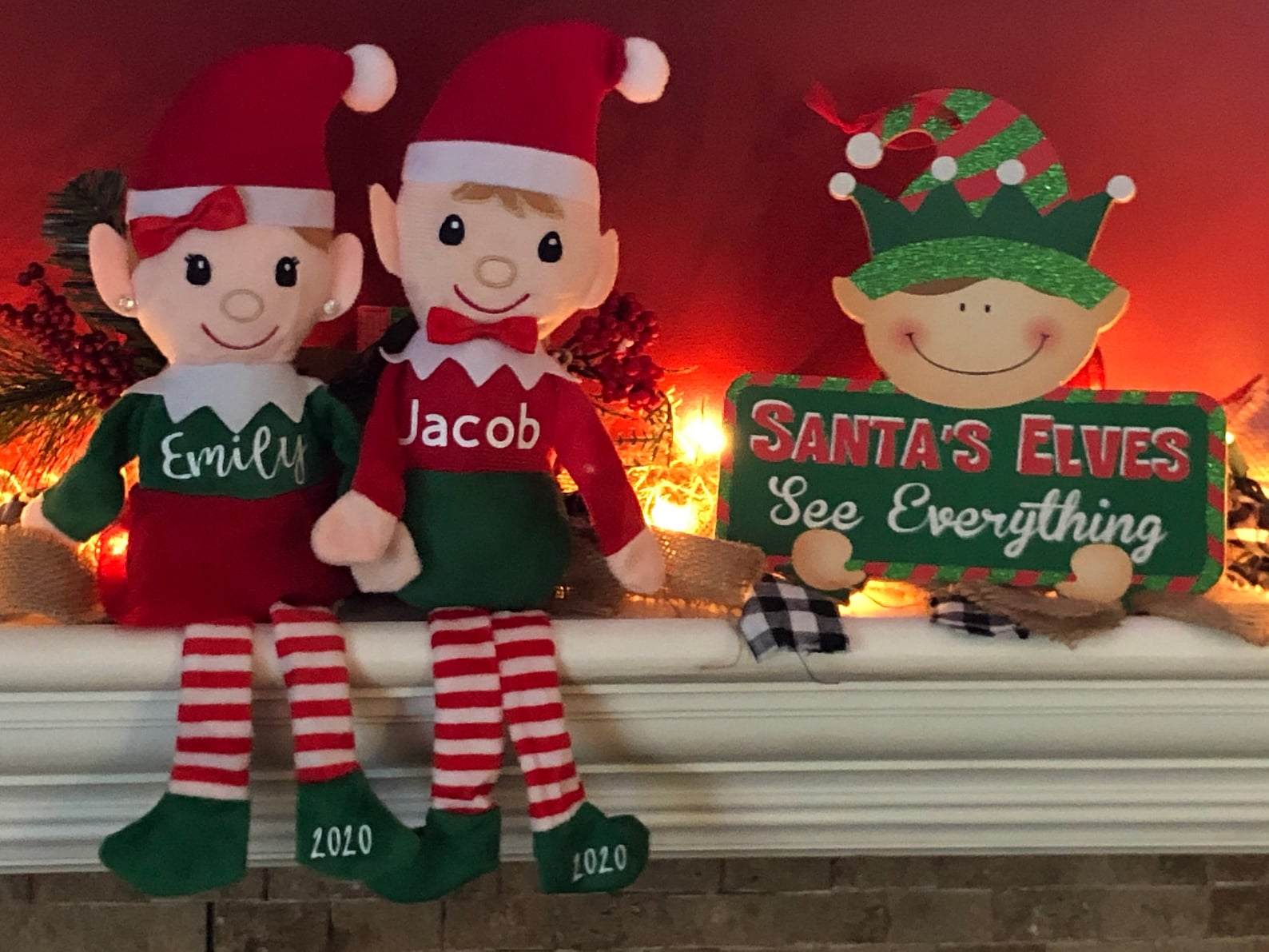 Personalized Christmas Elf, Christmas Elf, Personalized Christmas Elves ...