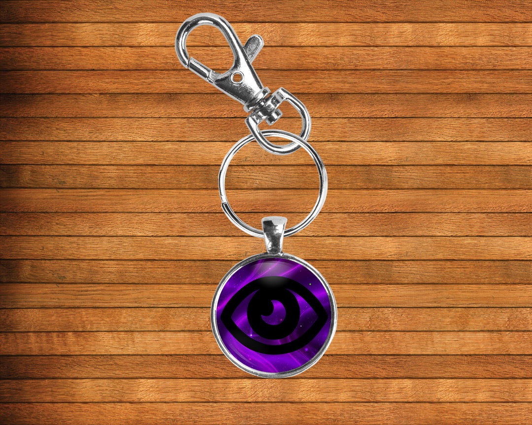Fanart Collection - Pokemon Element Symbol - Psychic - Keyring - Etsy