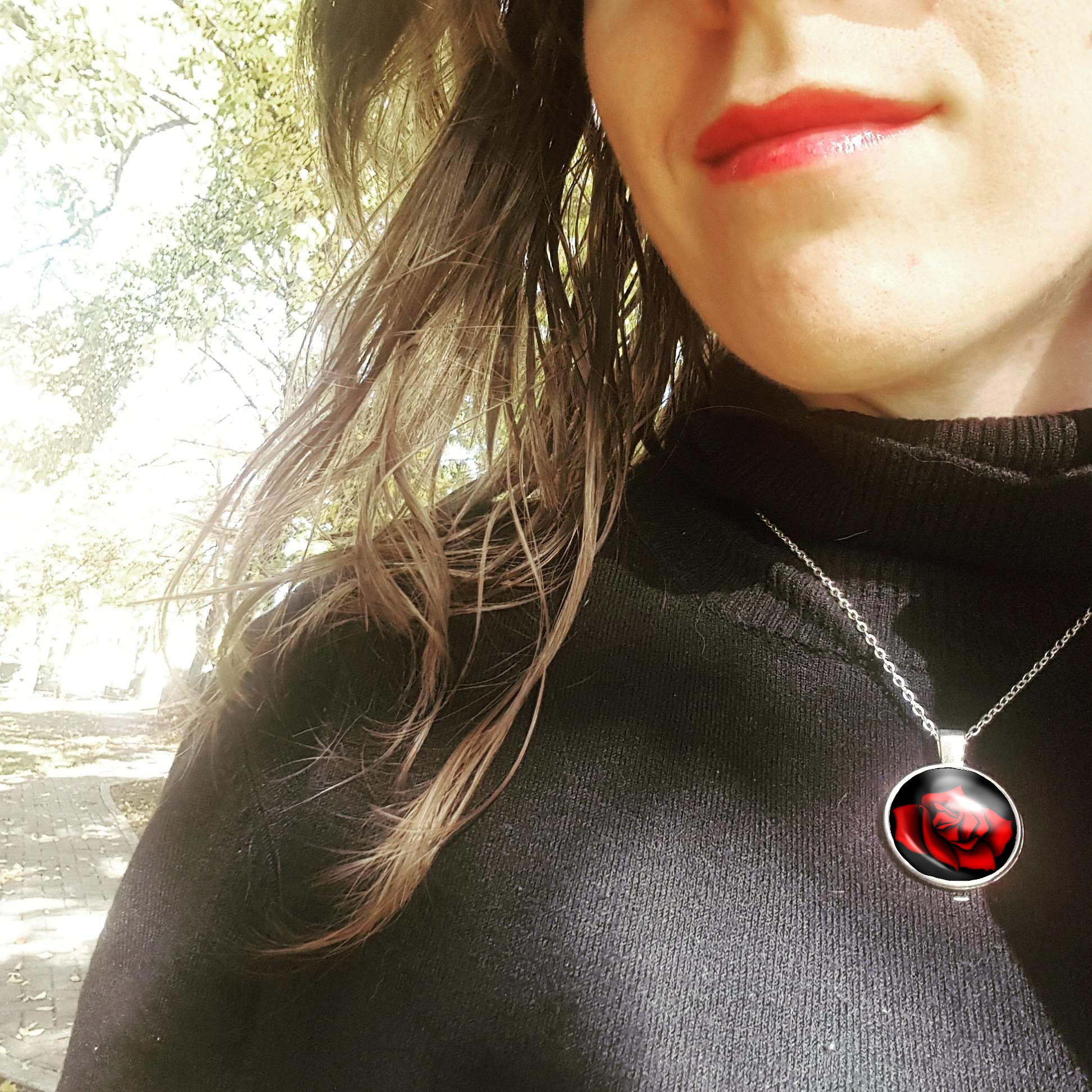 Umbreon and Espeon Necklace, Photo Glass Necklace, Pokemon, Eeveelution ...