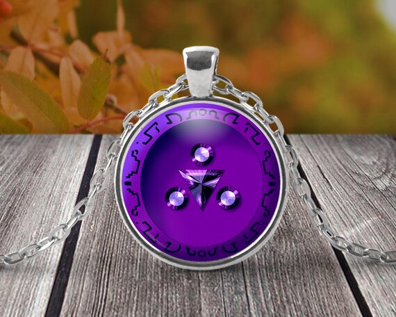 Shadow Medallion Necklace Gift for Gamer Geek Gear Fanart - Etsy UK