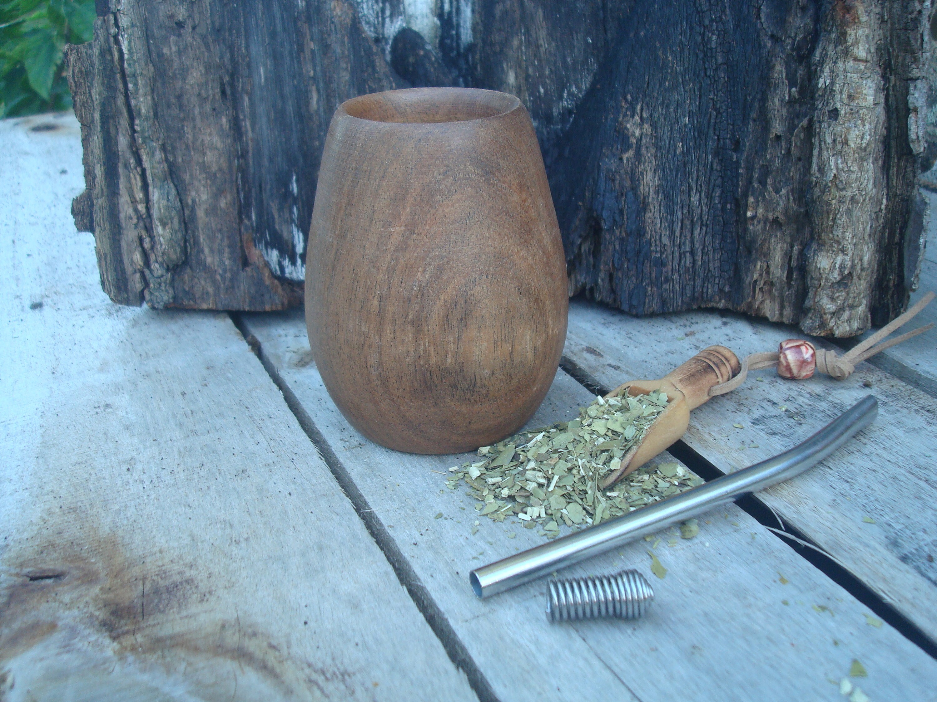 Personalized Mate Traditional Algarrobo Wood Mate | Etsy