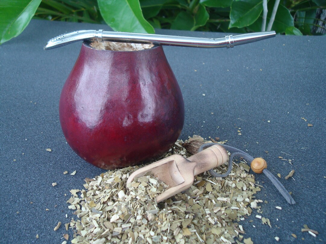 Set 3 Mate Gourd Straw Bombilla Yerba Spoon Spoon - Etsy