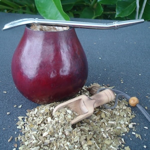 Set 3 Mate Gourd Straw Bombilla Yerba Spoon Spoon - Etsy