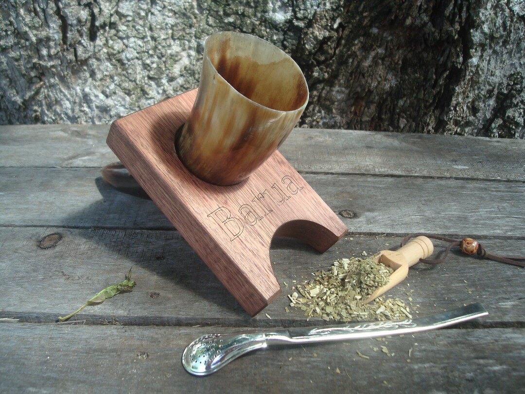 Personalized Mate handmade Mate Mate Horn Argentina Mate Straw BONUS ...