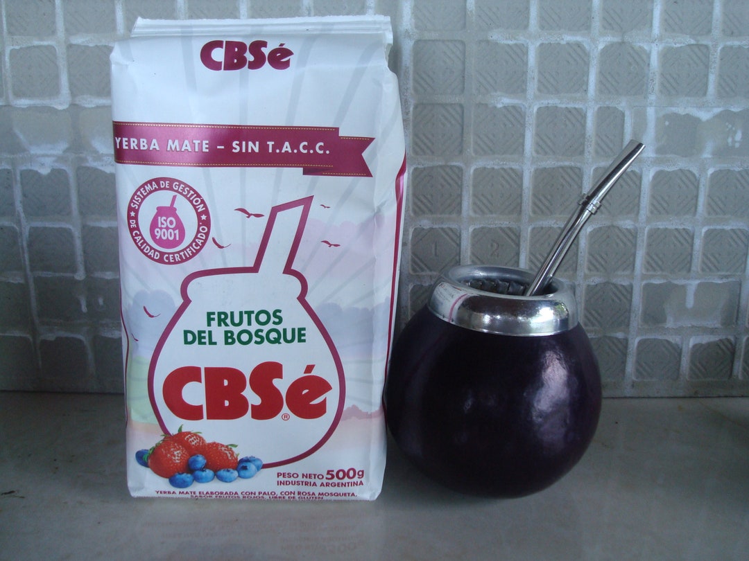 NEW Cbse Yerba Mate frutos Del Bosque 500gr 1.10 Lbs Free - Etsy