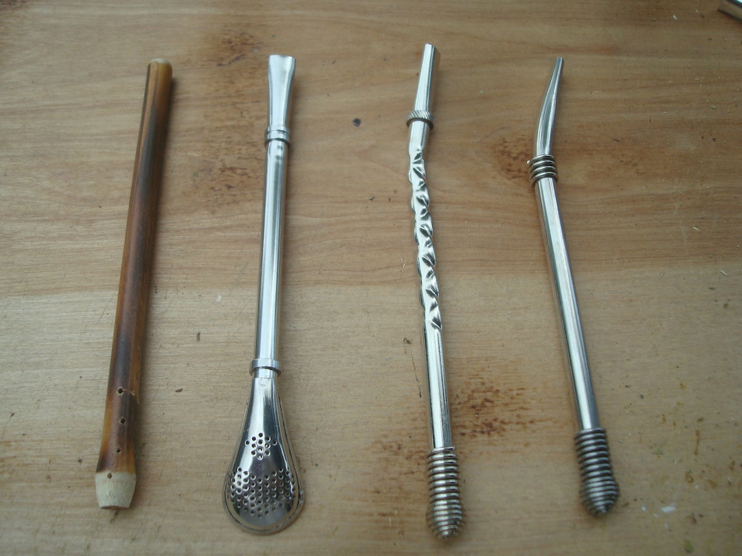 Argentina Bombilla straw South American , Drinking Tea Yerba Mate ...