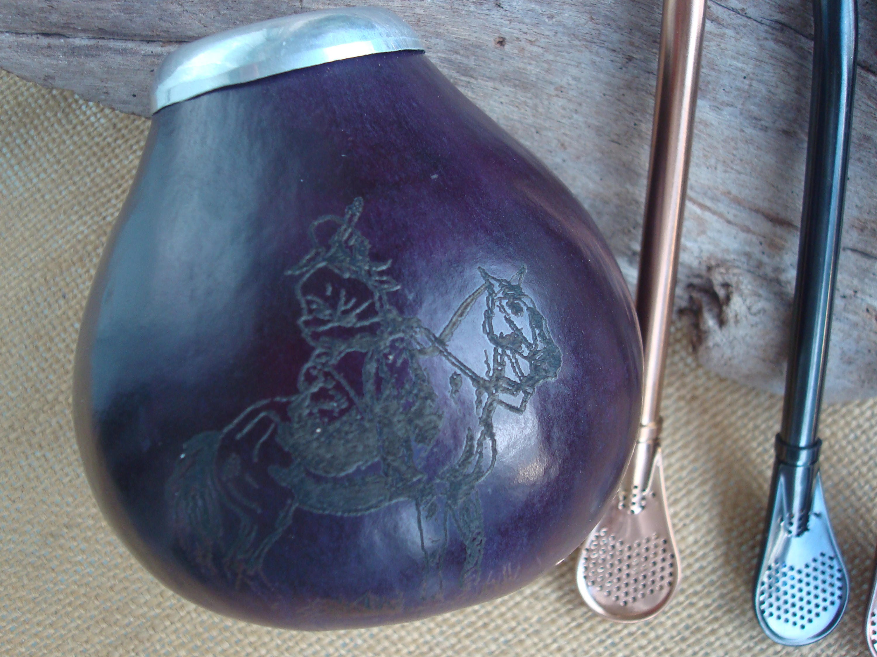 Argentina mate Gourd Yerba Tea With Straw bombilla Color - Etsy