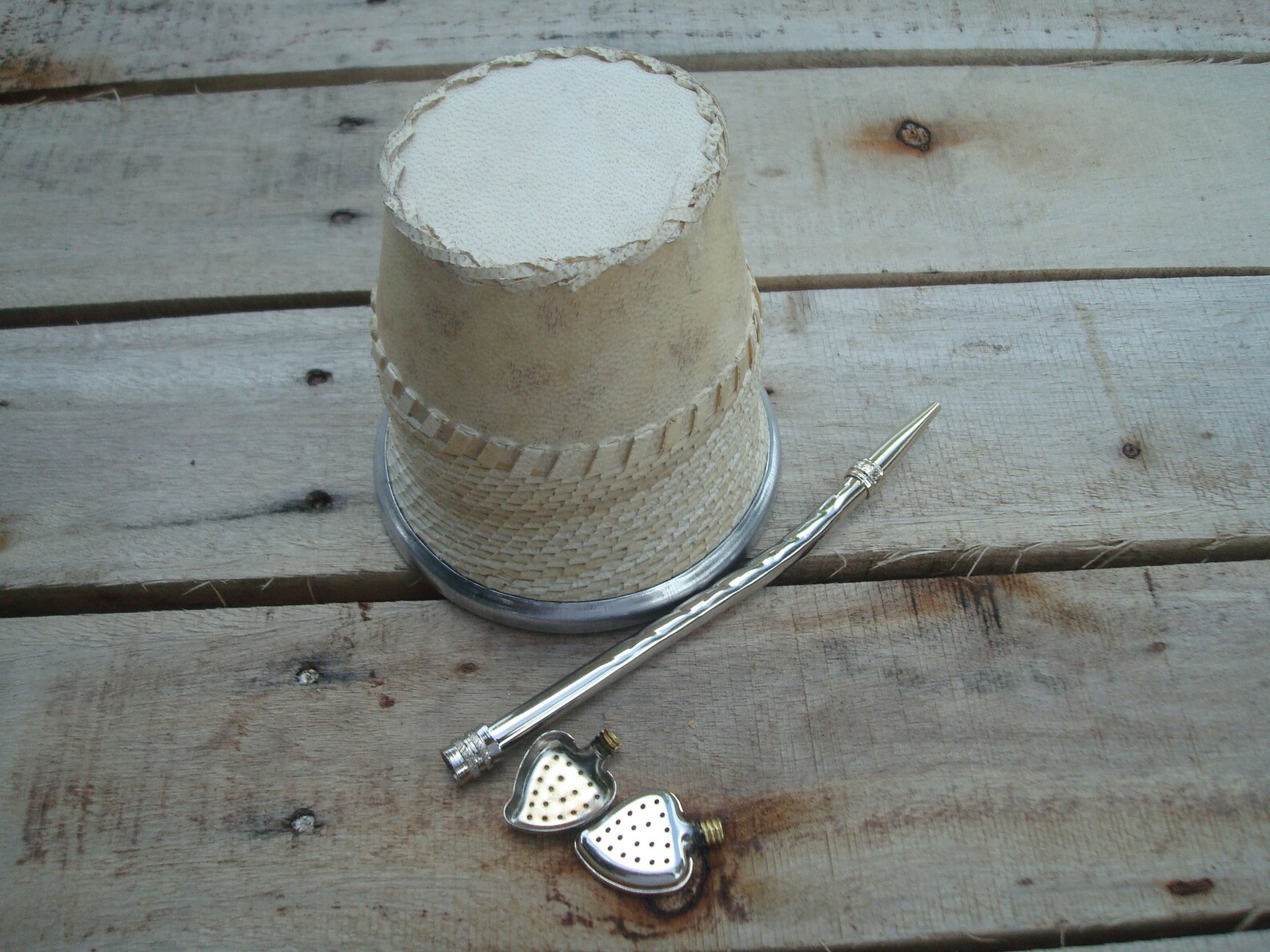 Mate Argentino Craft Mate Wood Covered in Leather-mate - Etsy