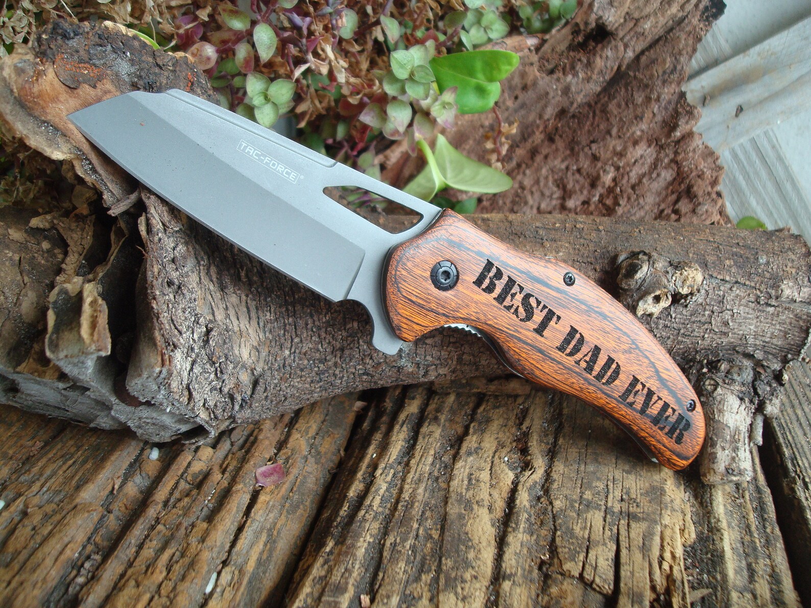 Personalized Engraved Knife Engraved Wood With Your Company - Etsy