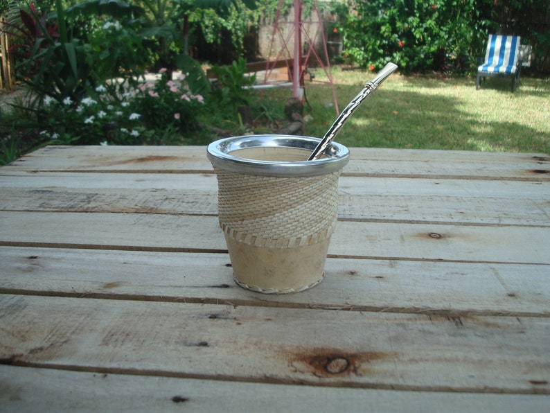 Mate Argentino Craft Mate Wood Covered in Leather-mate - Etsy