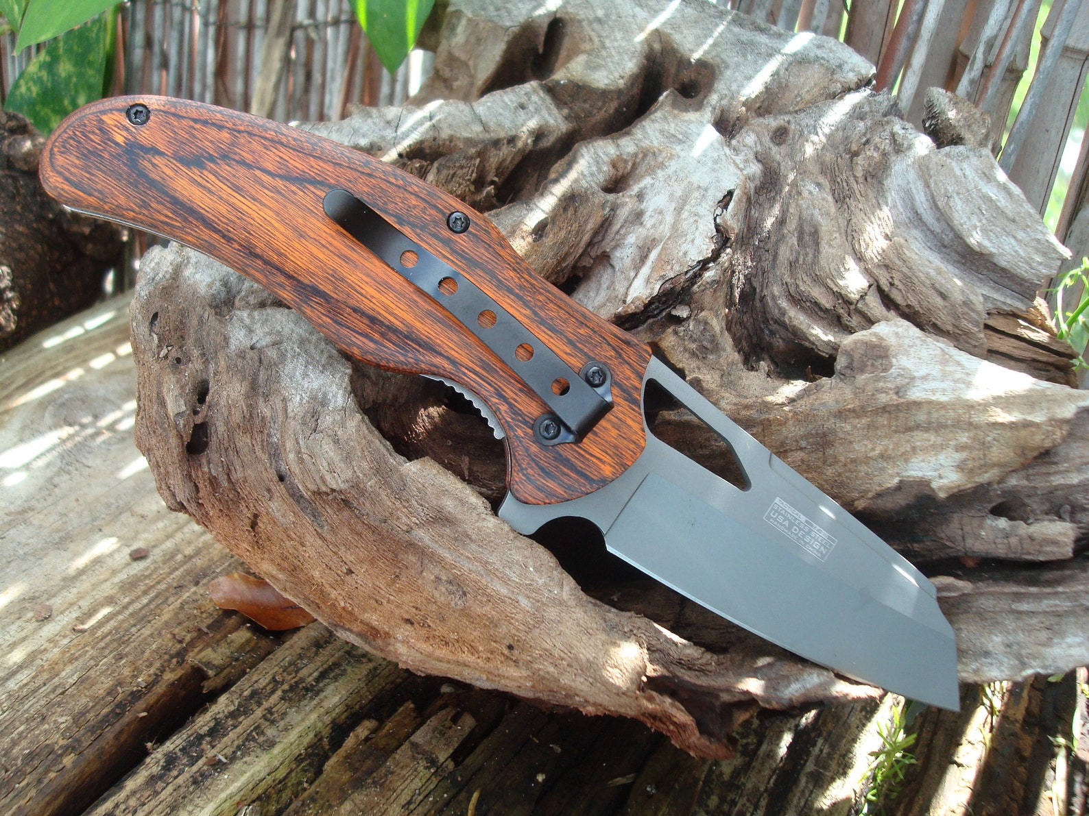 Personalized Engraved Knife Engraved Wood With Your Company - Etsy