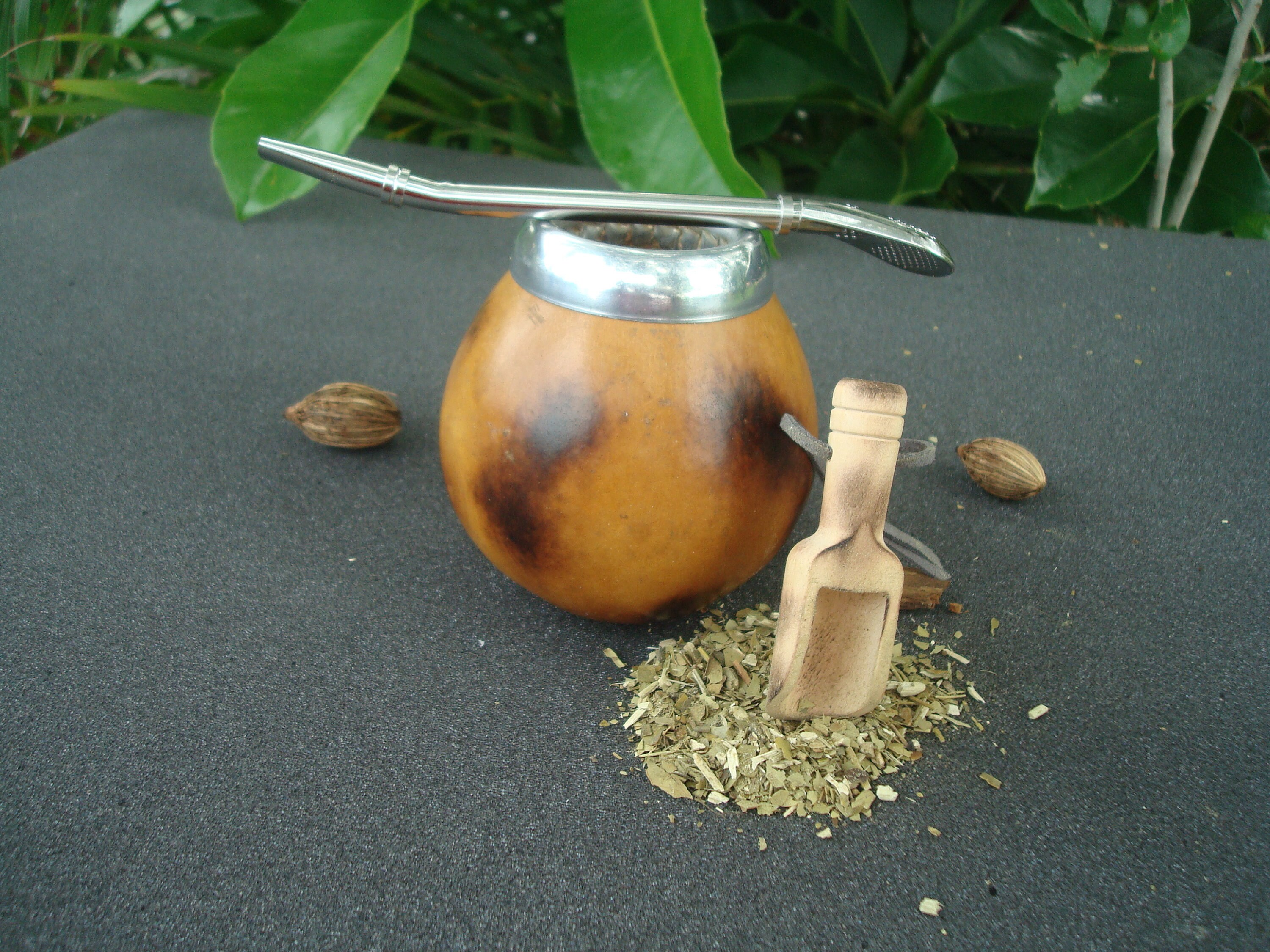 Set 3 Mate Gourd Straw Bombilla Yerba Spoon Spoon Wood - Etsy