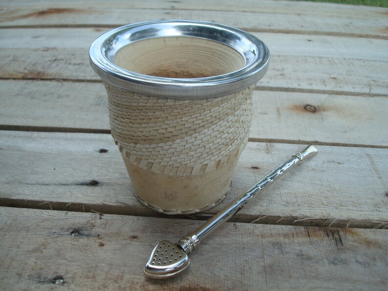 Mate Argentino Craft Mate Wood Covered in Leather-mate - Etsy