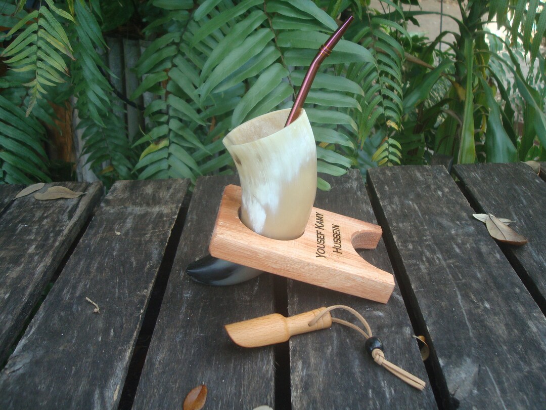 Yerba Mate Handmade Mate Gift Personalized Mate Horn Argentina Mate ...