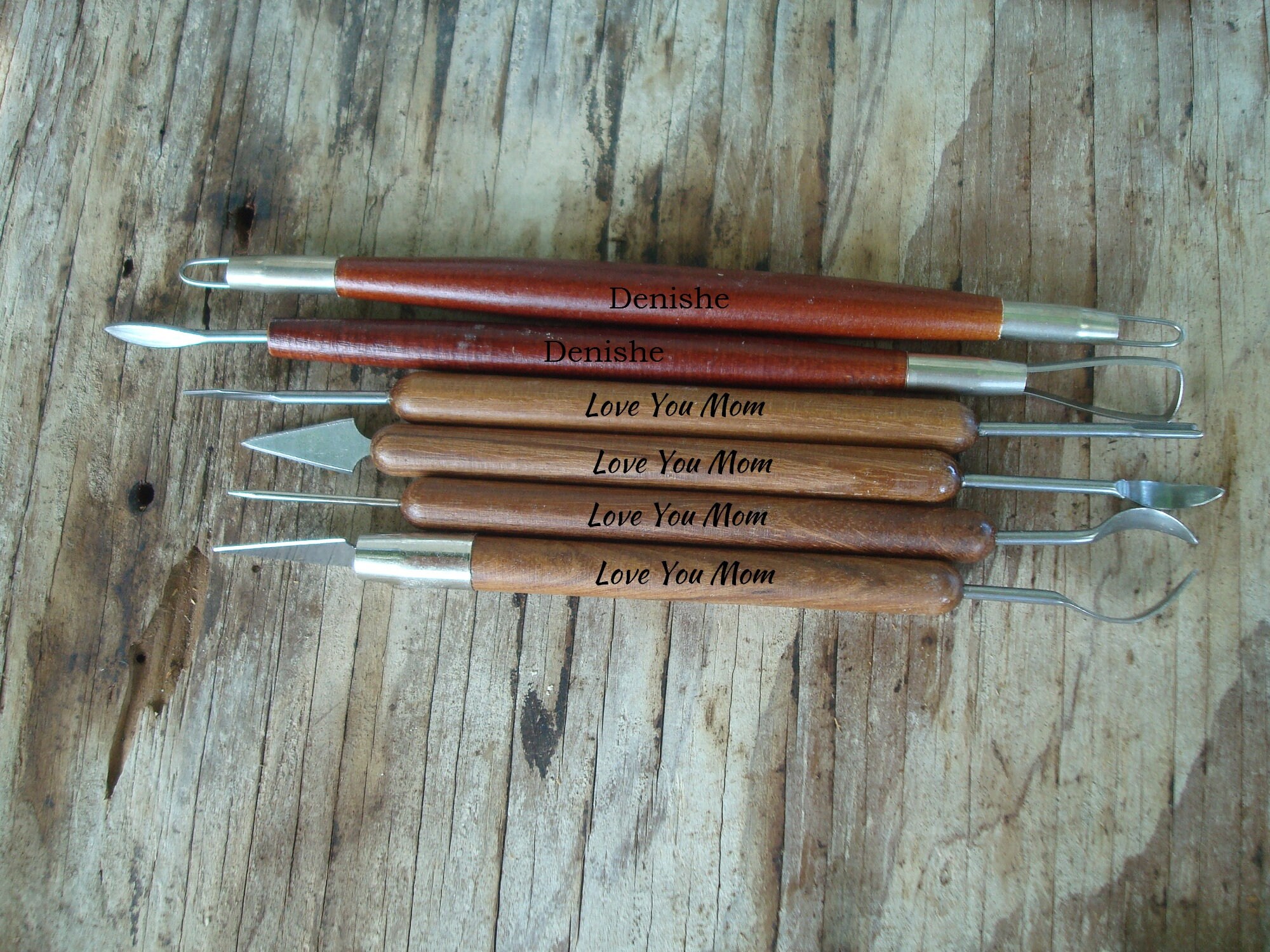 Personalized 6pcs/set Clay Sculpting Wax Carving Shapers - Etsy