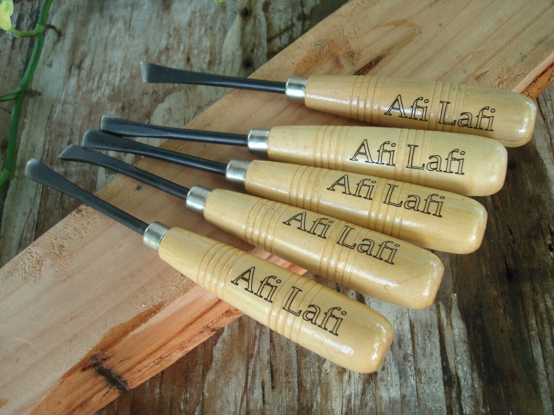 Personalized 5 PCS Wood Working Tool Carving Chisels Tools | Etsy