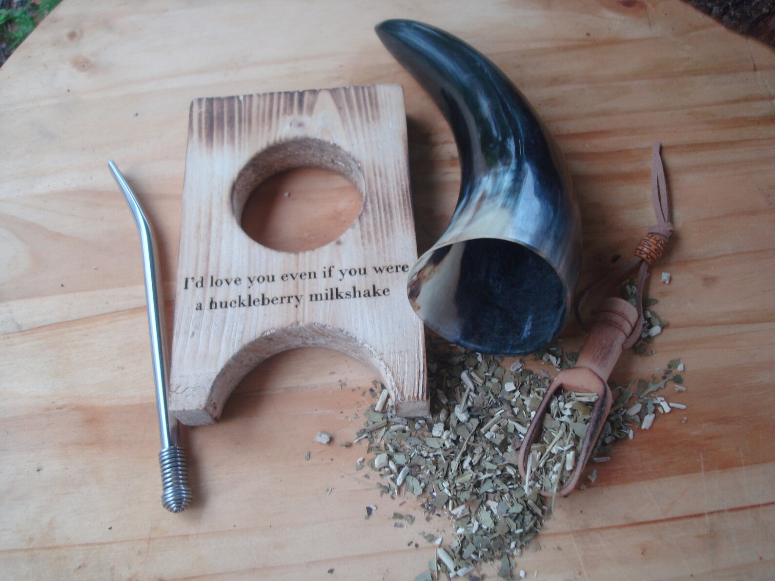 Yerba Mate Handmade Mate Gift Personalized Mate Horn - Etsy