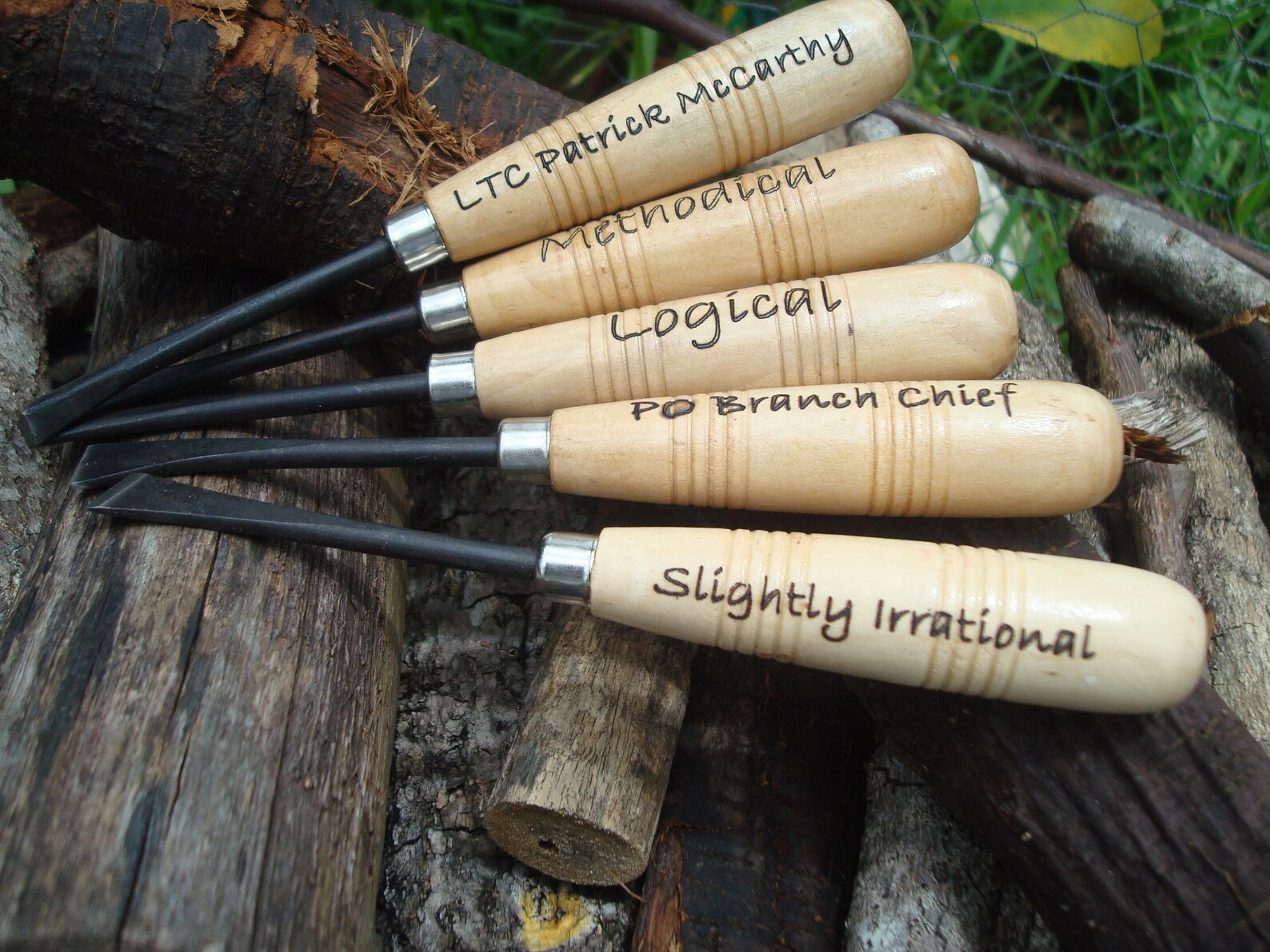 Personalized 5 PCS Wood Working Tool Carving Chisels Tools | Etsy