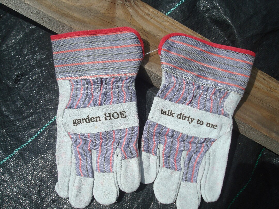 Personalized Leather Palm Safety Cuff Gloves work Gloves - Etsy