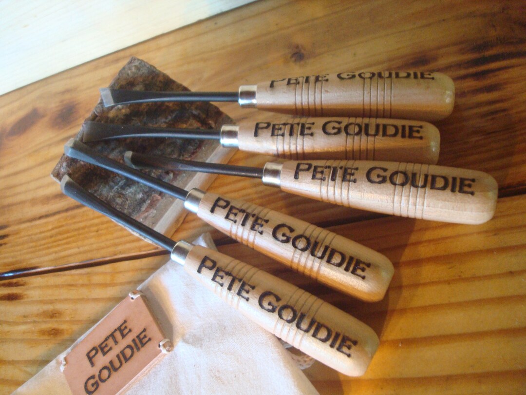 Personalized 5 PCS Wood Working Tool Carving Chisels, Tools for Lathe ...