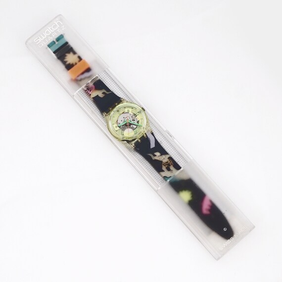 Neon Technosphere Collection "Bermudas" Wristwatch By… - Gem