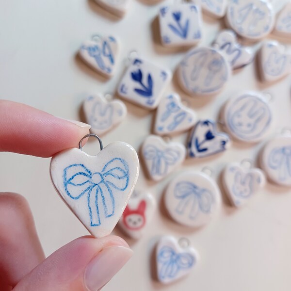Ceramic Charm - Etsy