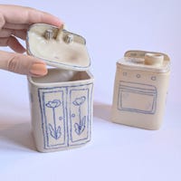 Porcelain Box With Lid • Handmade Ceramic Jewelry Box With Lid ...