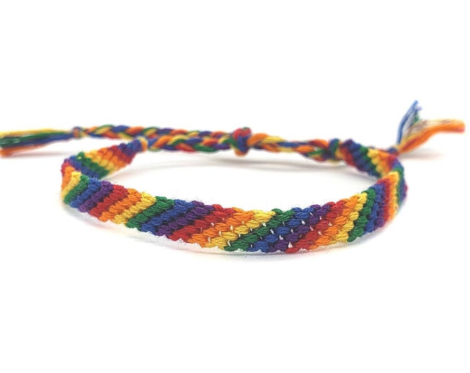 LGBT Bracelet Jewelry LGBTQ Anklet Friendship Bracelet - Etsy