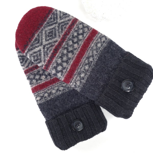 Mens Wool Mittens - Etsy