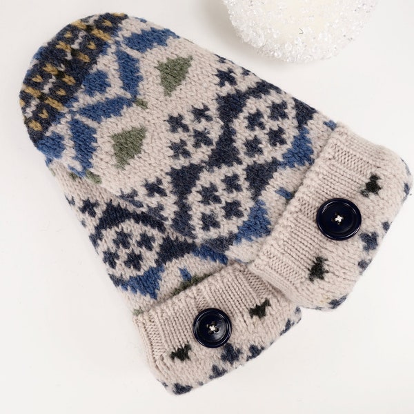 Mens Wool Mittens - Etsy