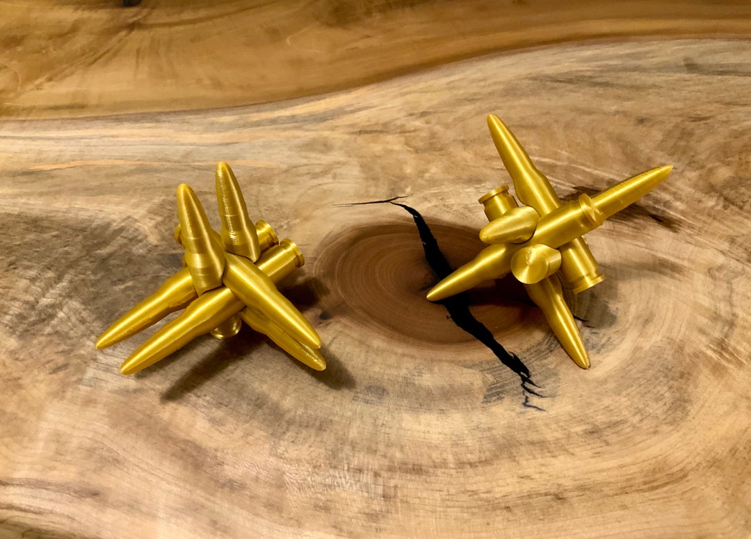 Bullet Burr Puzzle Combo Set- 2 Puzzles - Six Interlocking .308 ...