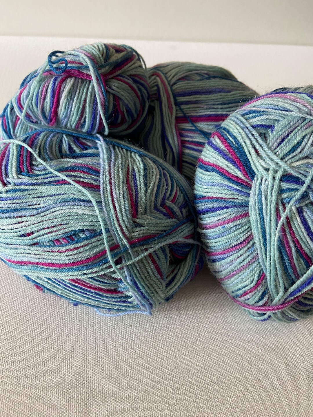 Scrappy Socks Yarn Self Patterning Sock Yarn Wool Blend Sock Yarn ...