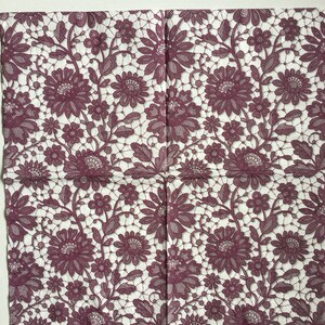 Paper Napkins for Decoupage Set 4 Elegant Lace Eggplant Colour - Etsy