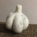 Felted Vegetable Garlic Felting Play Food Waldorf Wool - Etsy