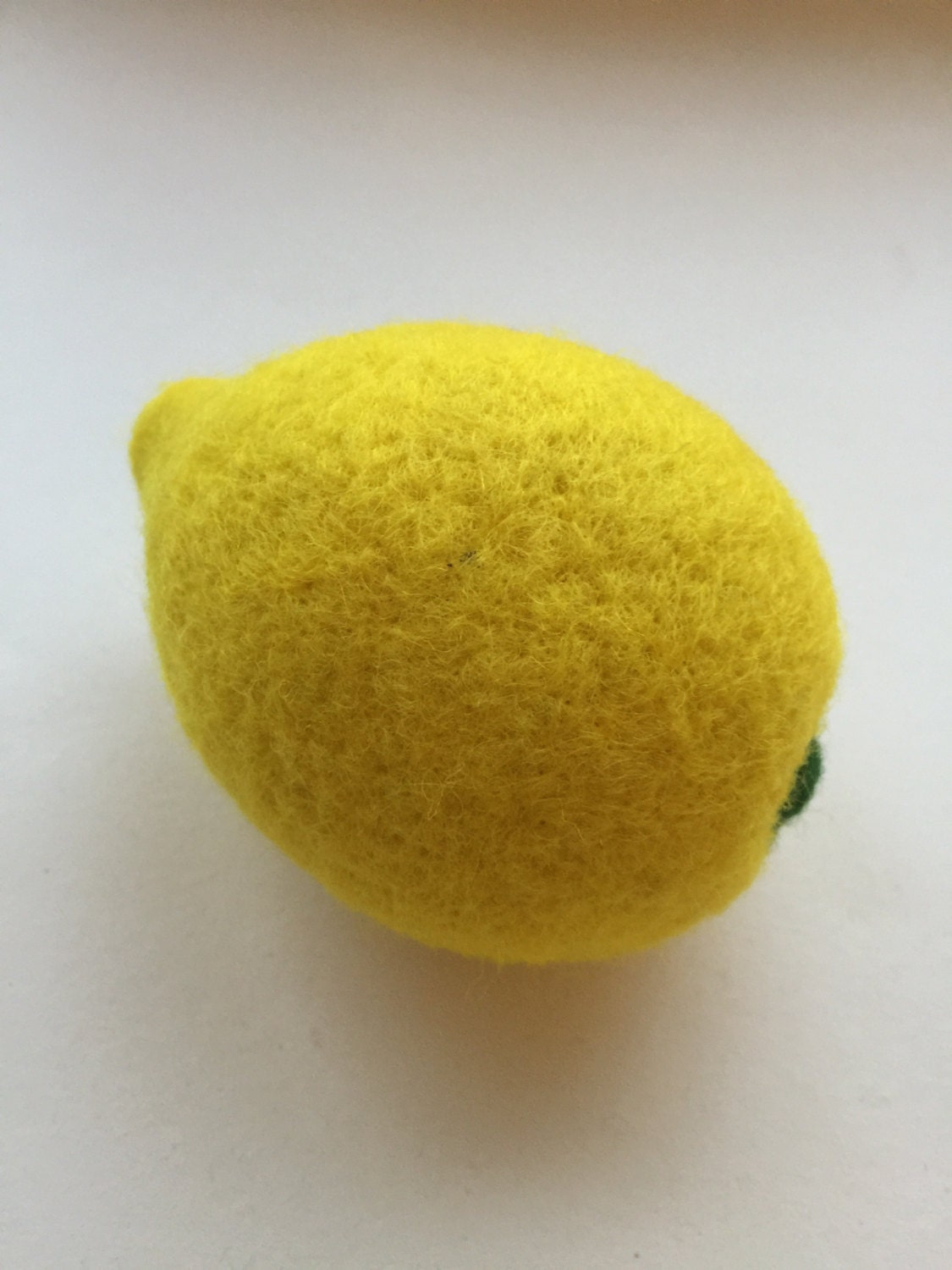 Lemon Needle Felted Fruit Kitchen Decor Play Food Waldorf Wool ...