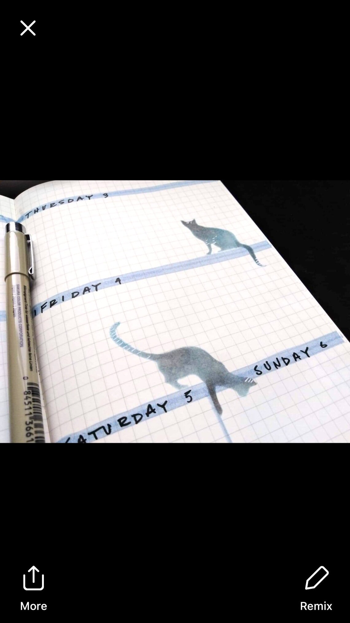Cat Lover Bullet Journaling Stencil is the Perfect Kitty - Etsy